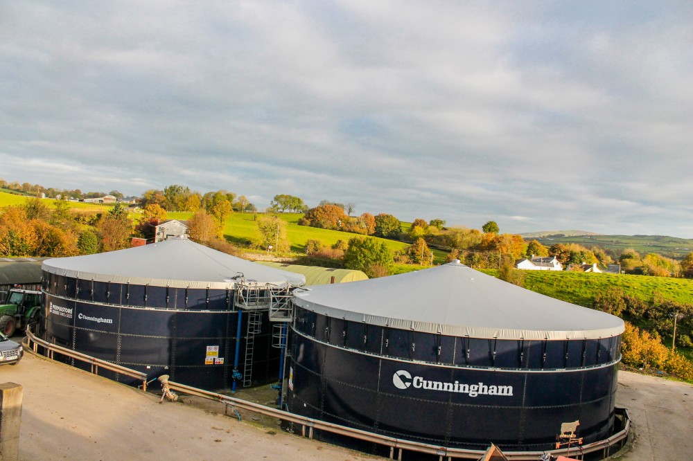 Slurry Store Cover - Made to Measure Heavy Duty - Cunningham Covers