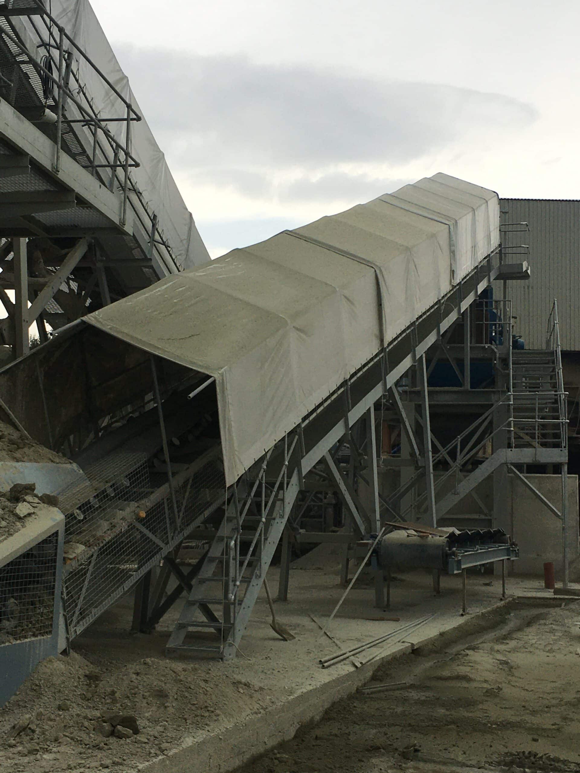 Quarry Conveyor Cover | Screening Equipment Covers | Cunningham